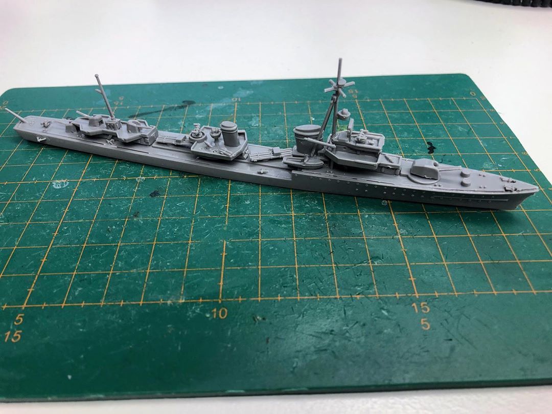1/700 German Z38 destroyer – THAT AUSSIE GAMER