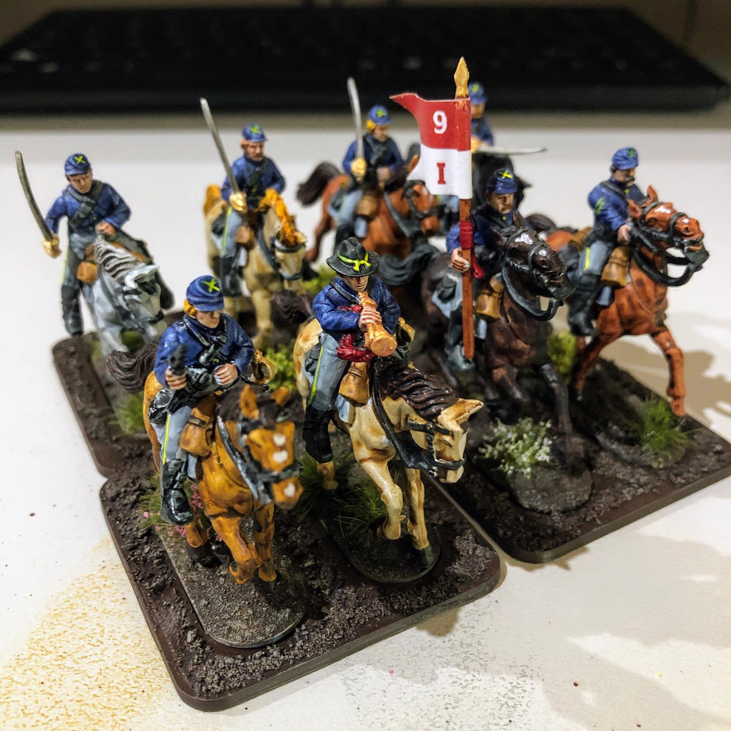 Finally! 28mm ACW Cavalry - That Aussie Gamer